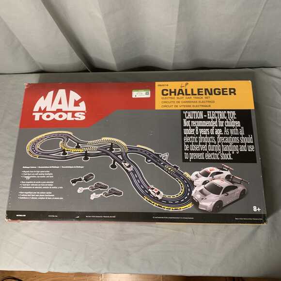 Toys | 219 Mac Tools Challenger Electric Slot Car Race Track And Cars ...